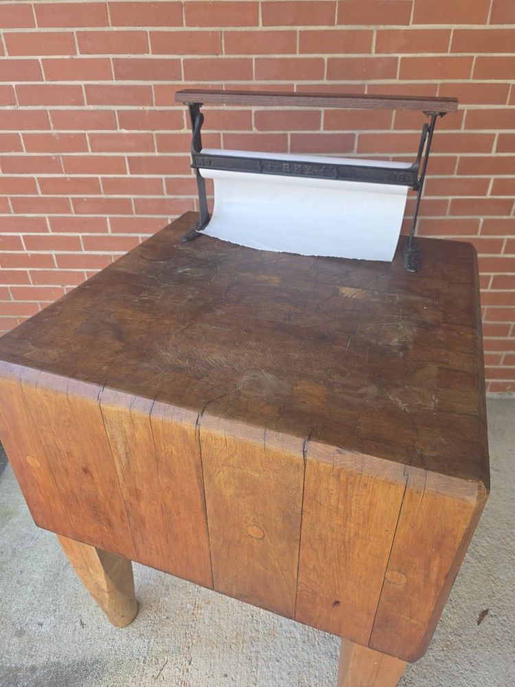 Butcher Block 30x30x16 for Sale in Woodleaf, NC - OfferUp