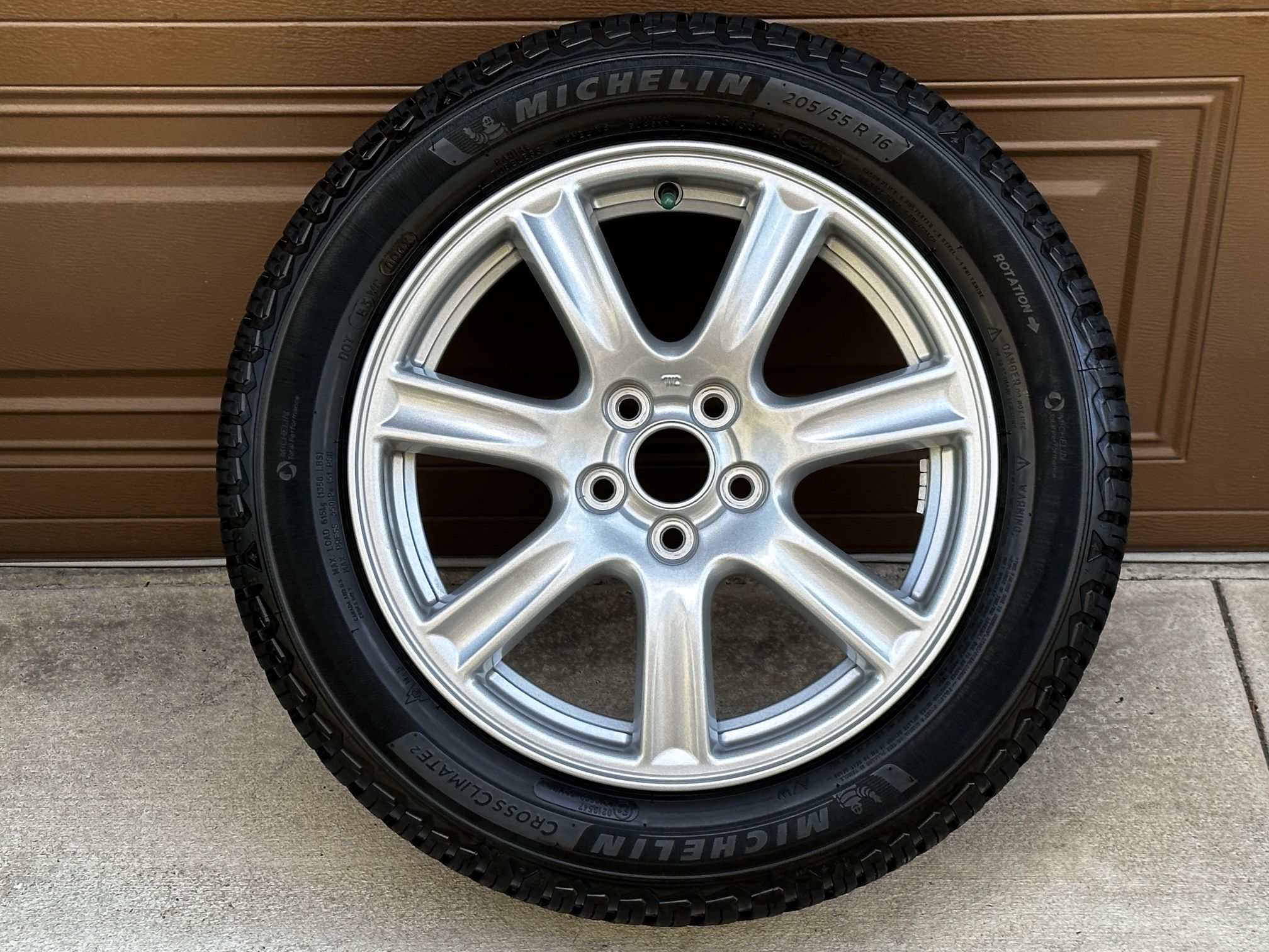 Updated Photos!! Subaru 16" Wheels New MICHELIN CROSSCLIMATE2 Tires 205 ...