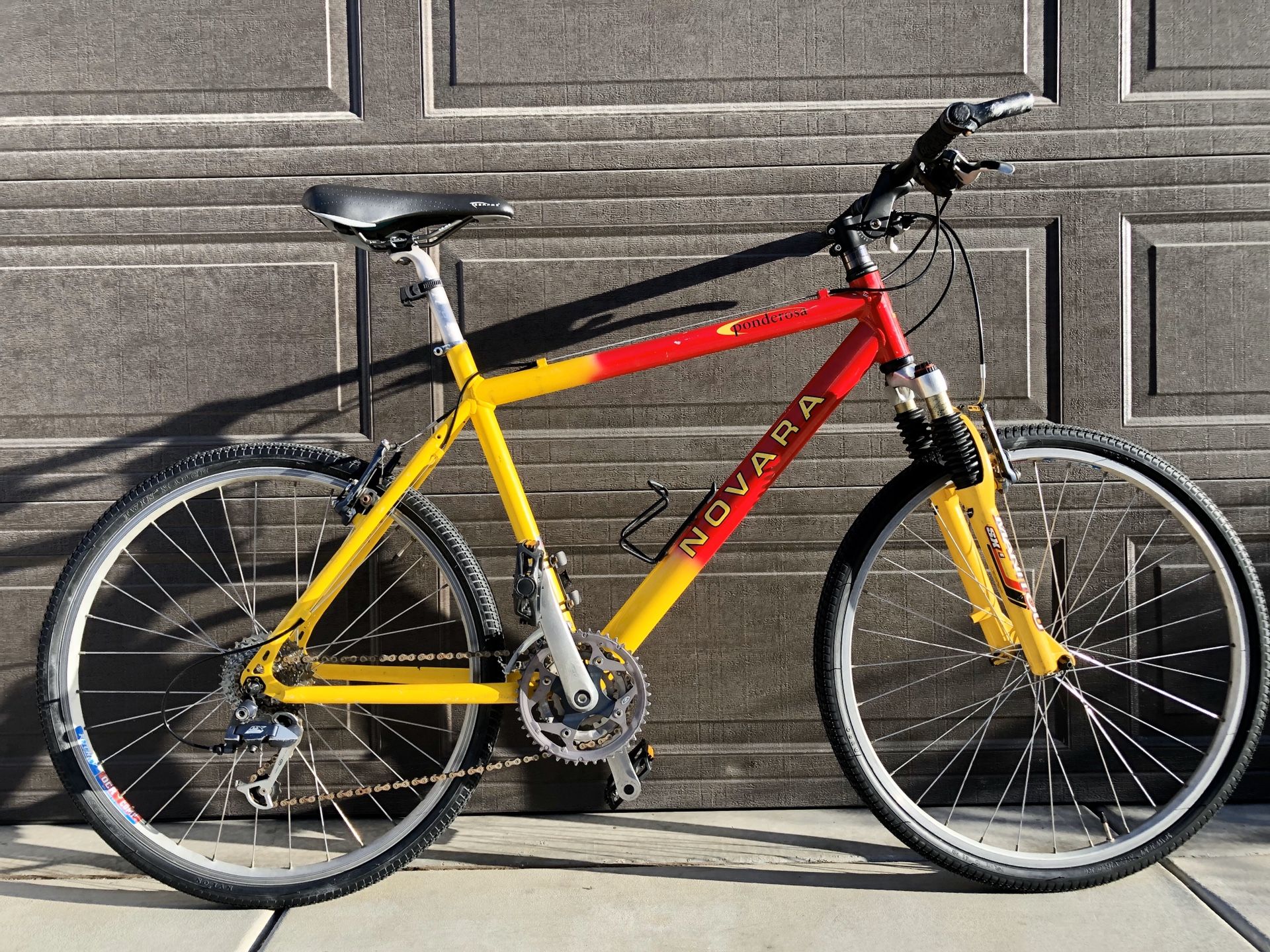 NOVARA Ponderosa Road Bike Mountain Bicycle 27-Speeds Shimano LX Deore ...