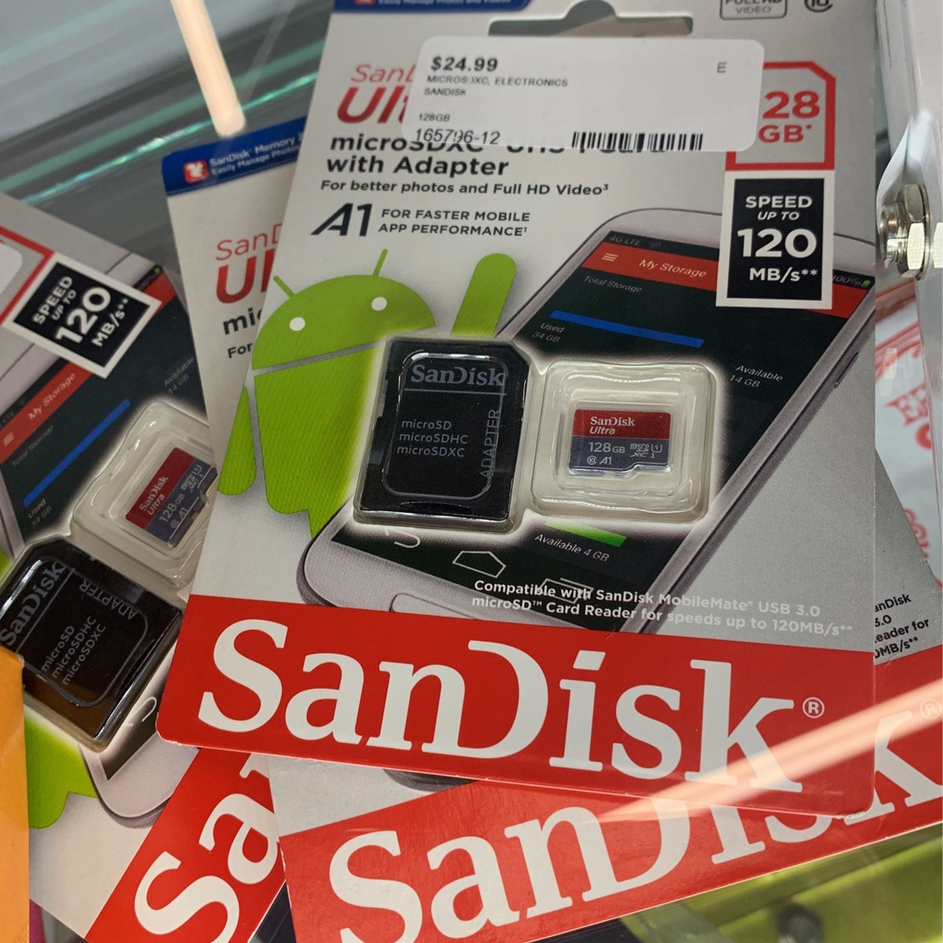 SanDisc Micro SDXC $24.99 Each for Sale in Irwindale, CA - OfferUp
