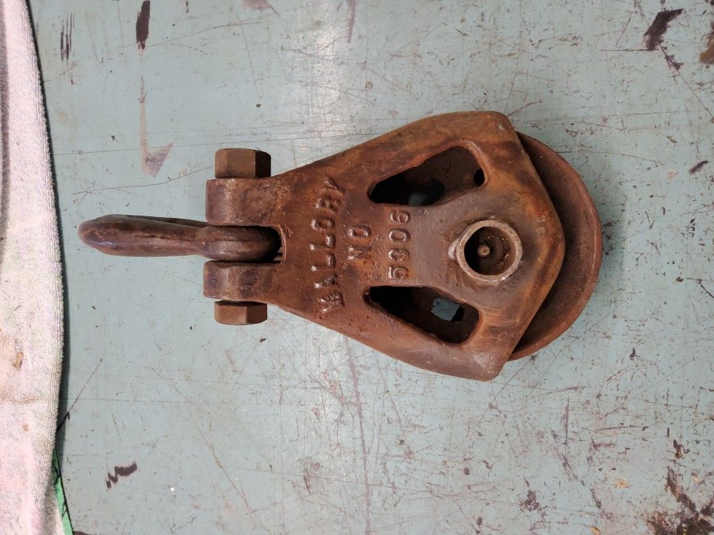 Mallory Cable Rope 6" Snatch Block Model #5306 for Sale in Graham, WA ...