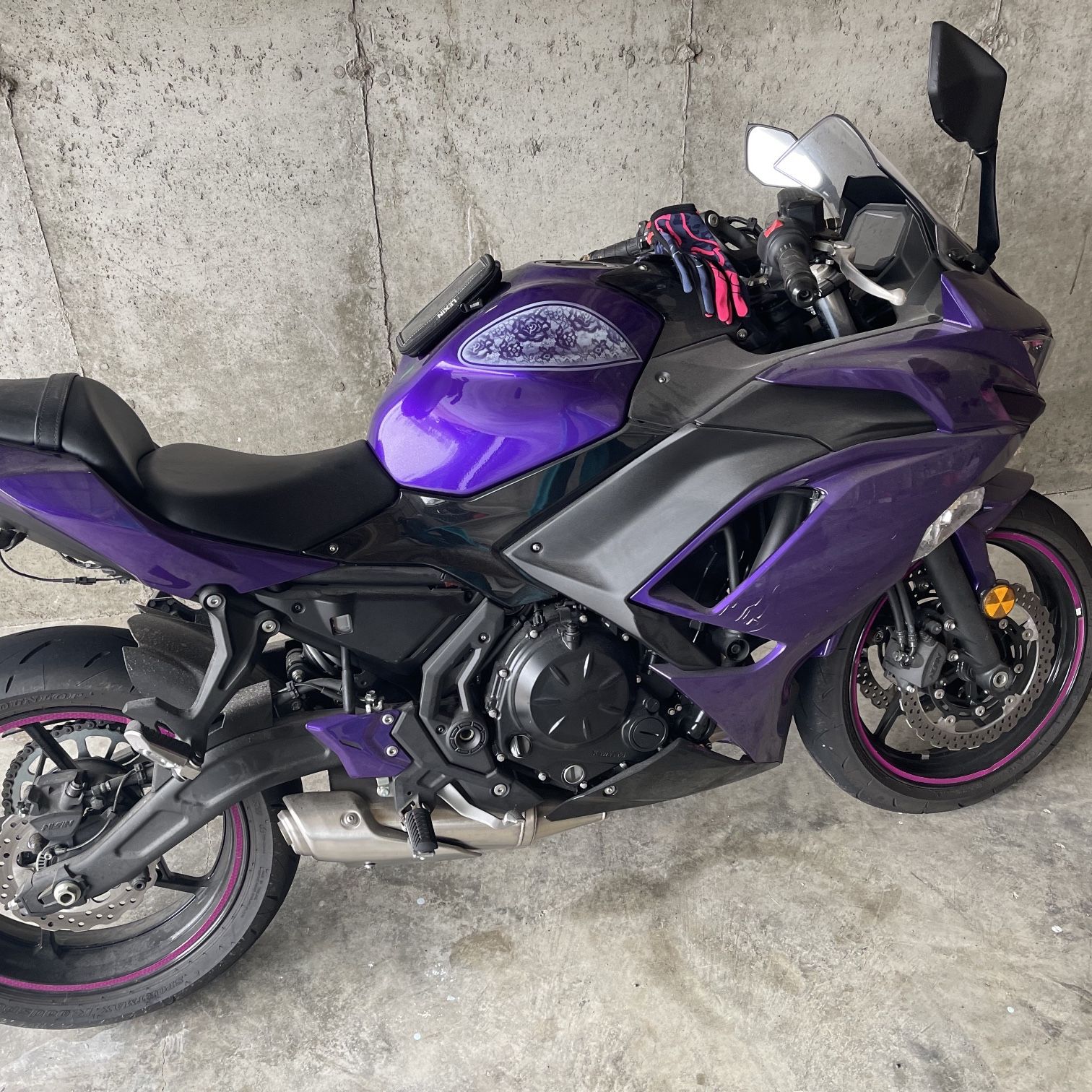 Kawasaki Ninja Purple