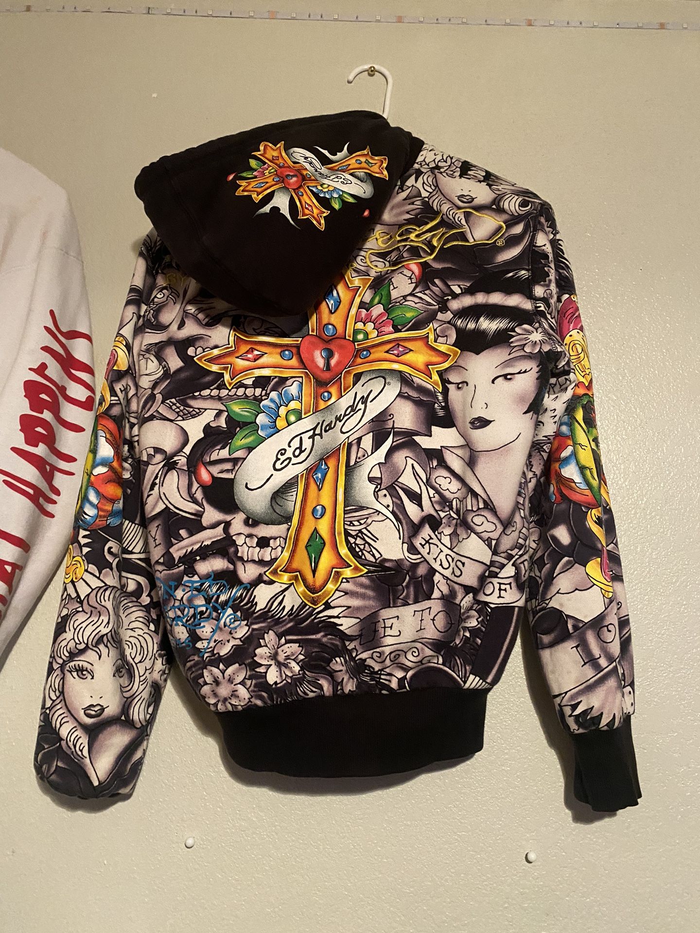 Ed hardy zip up for Sale in San Antonio, TX - OfferUp