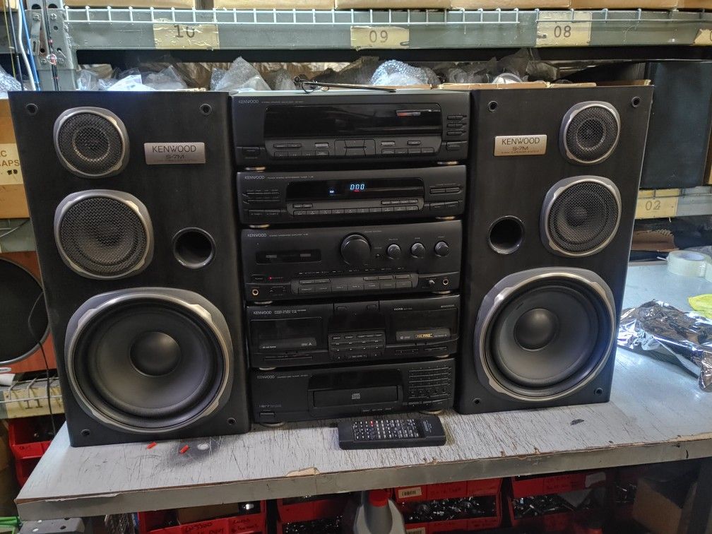 Kenwood Vintage Midi M-85 System And Sony CDP M33 Cd Player for Sale in ...