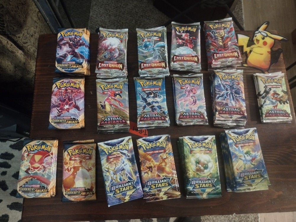 Pokemon 106 Booster Packs Unopened for Sale in Portland, OR - OfferUp