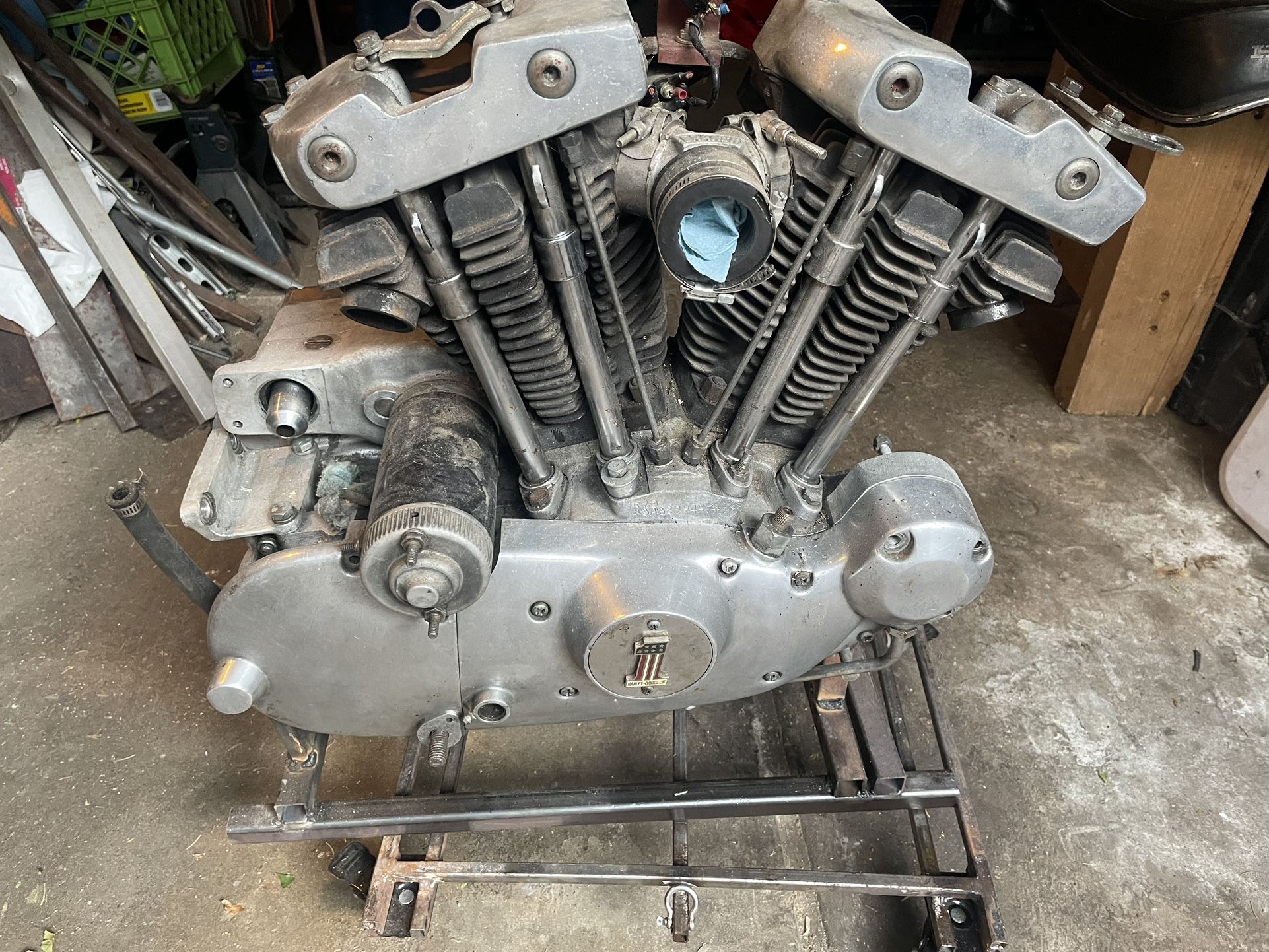 Harley Ironhead Engine
