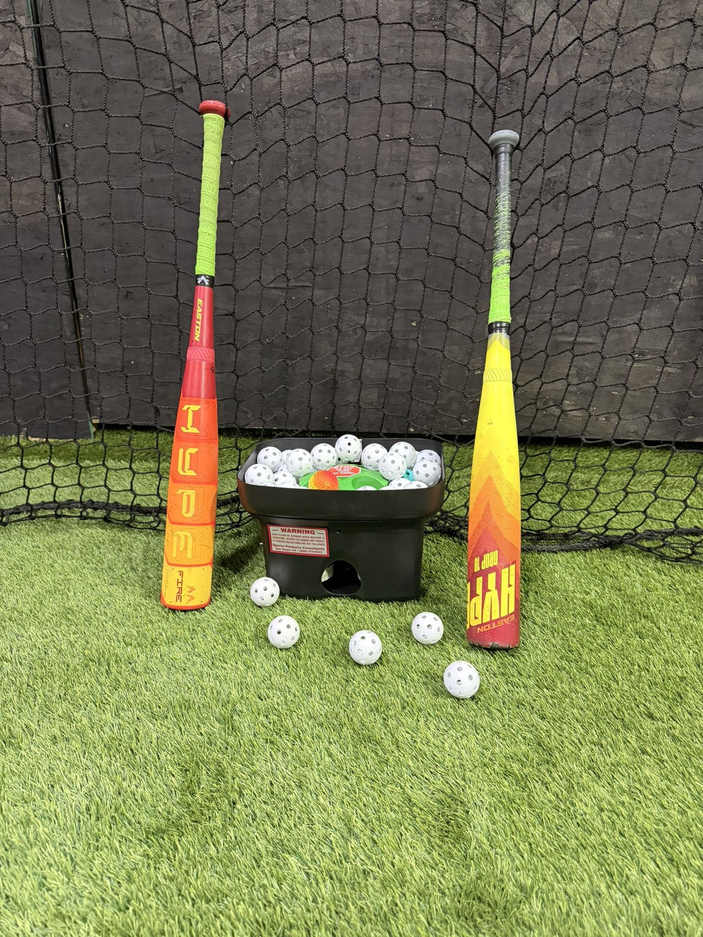 Personal Pitcher Mini Wiffle Ball Machine – Perfect for Kids Baseball ...