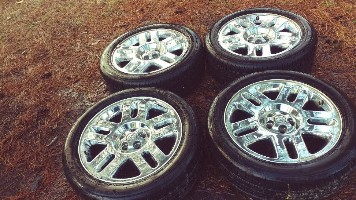 Set of Dodge Nitro 20 inch Wheels and Tires for Sale in Chesapeake, VA ...