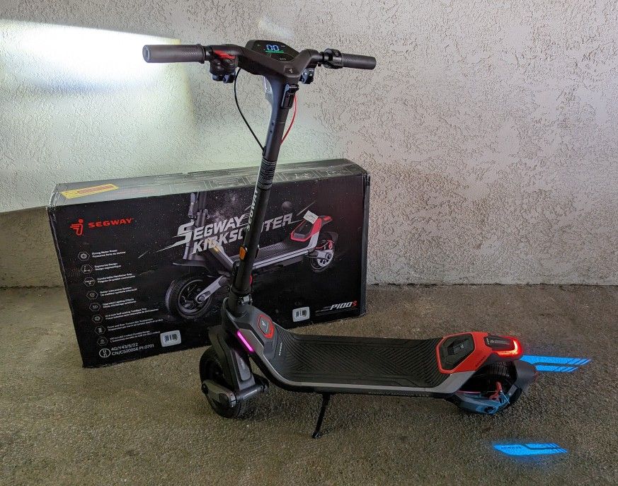 Segway Ninebot P100S Premium Electric Scooter - Like New With Original ...