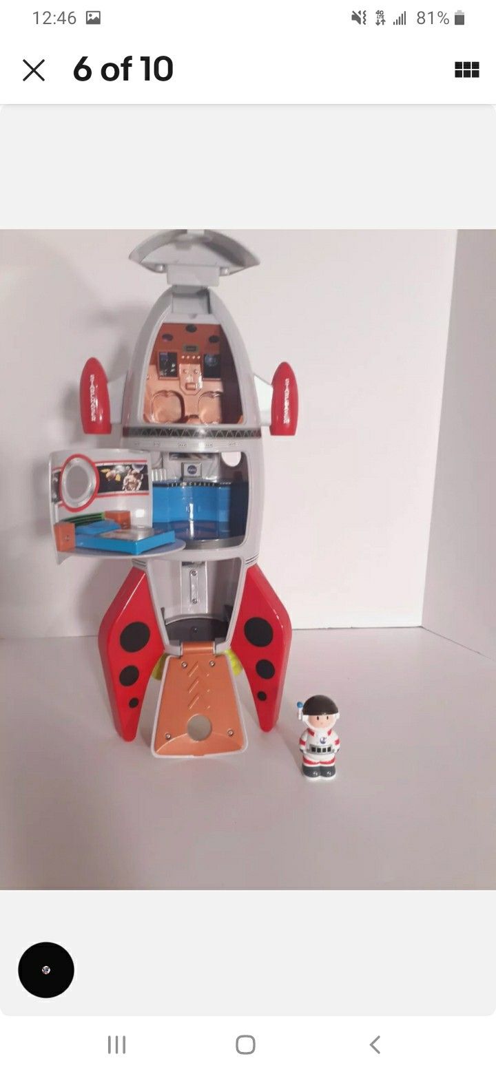 Space Mission Rocket Ship Toy