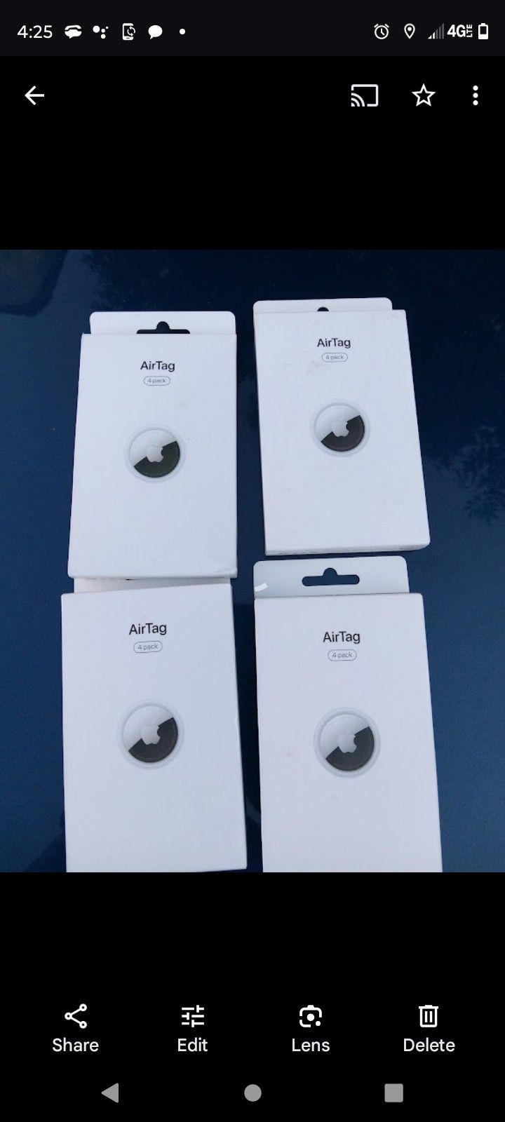 New - Apple AirTag 4-pack for Sale in Seatac, WA - OfferUp