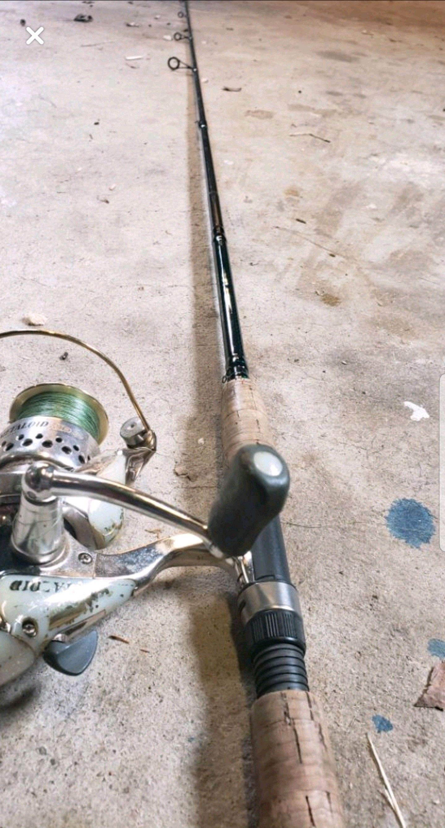 Hurricane Calico jack fishing pole for Sale in Millersville, MD - OfferUp