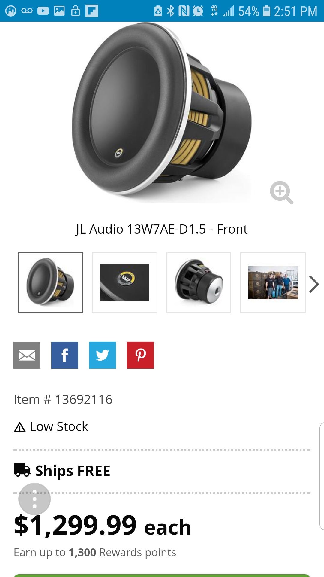 JL audio W7 AE 12 inch competition sub for Sale in Federal Way, WA ...