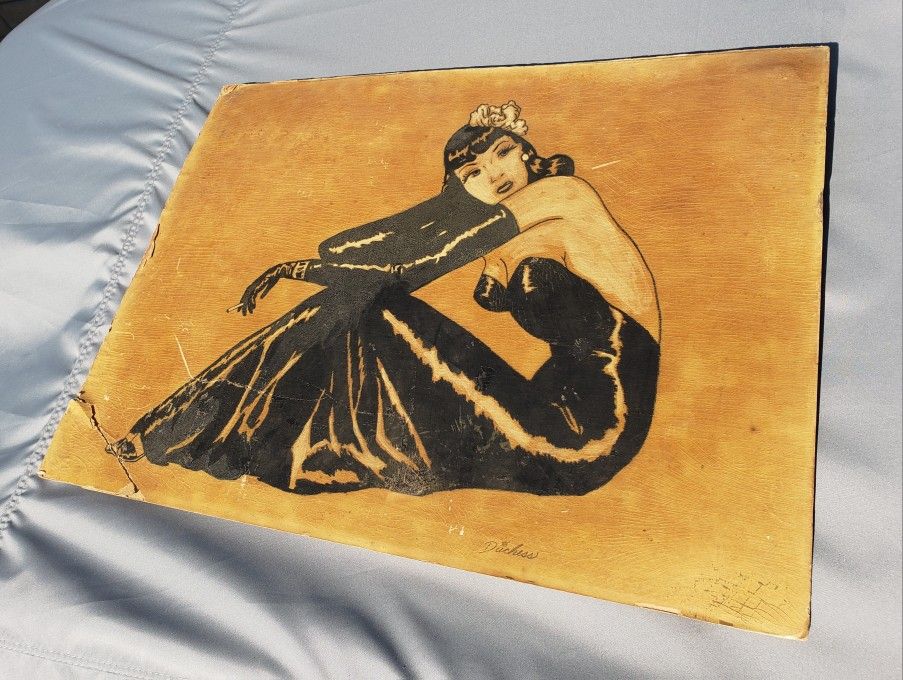 Original World War II Era Milton Caniff Type Drawing Of Miss Lace Super ...