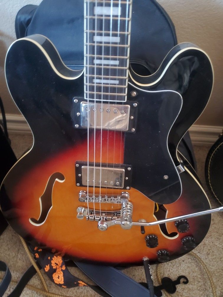 Bcp Guitar With New Jb Pick Ups And Tuners And Boss Katana 2 50 Watt Amp for Sale in Glendale ...