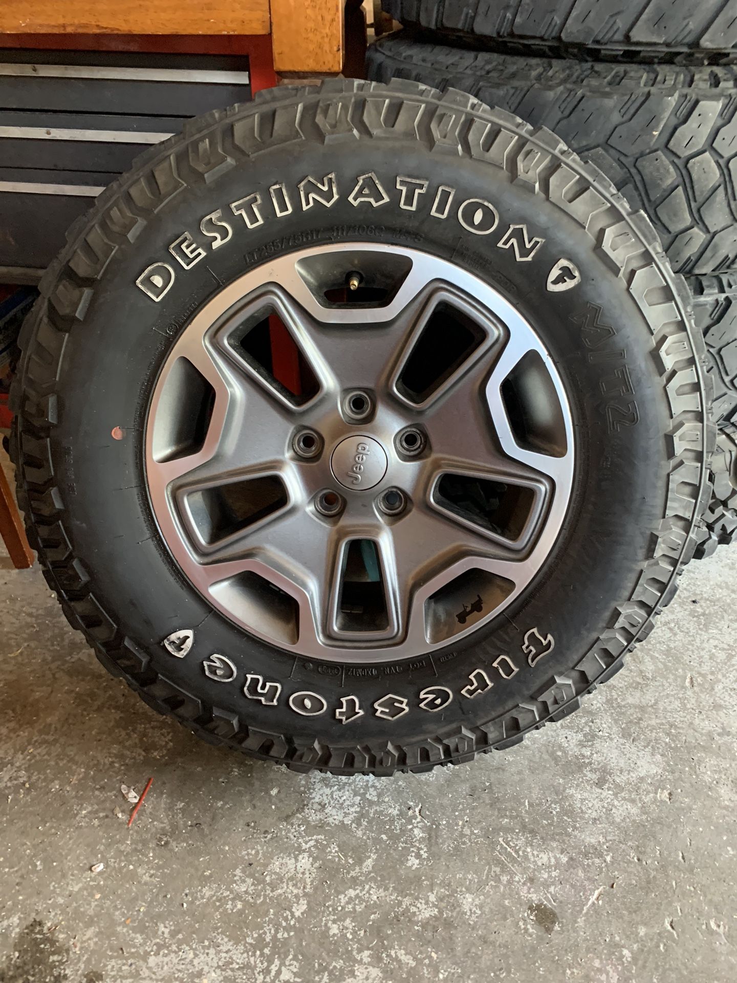Jeep Rubicon Rims And Tires for Sale in Palmdale, CA - OfferUp
