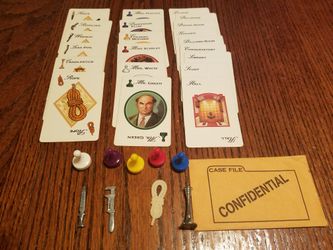 Clue Game Pieces