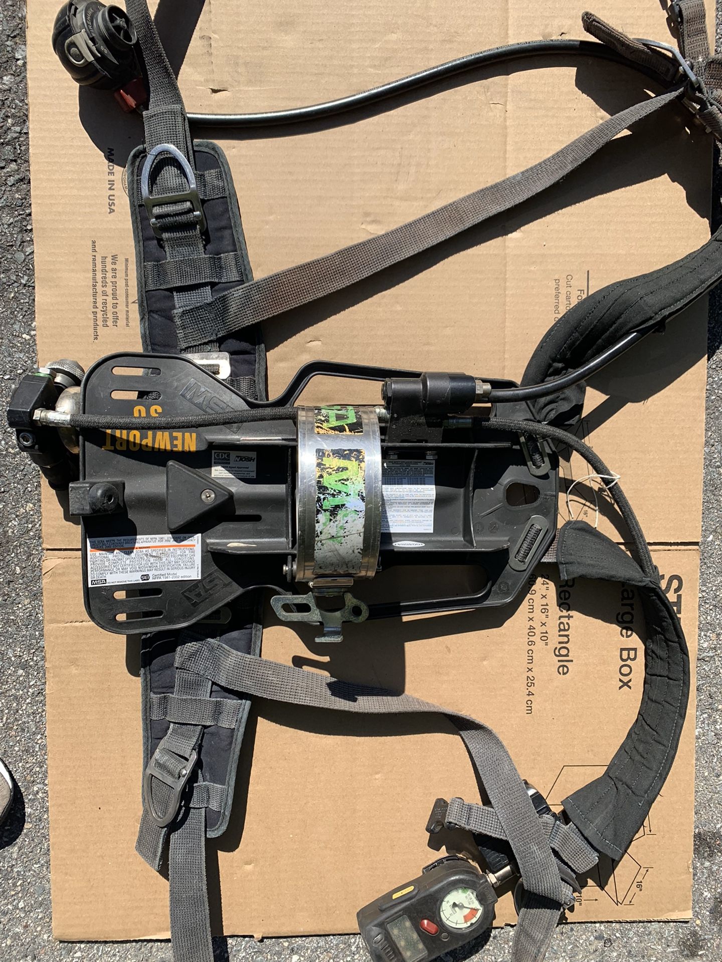 Msa air pack frame for Sale in North Smithfield, RI - OfferUp