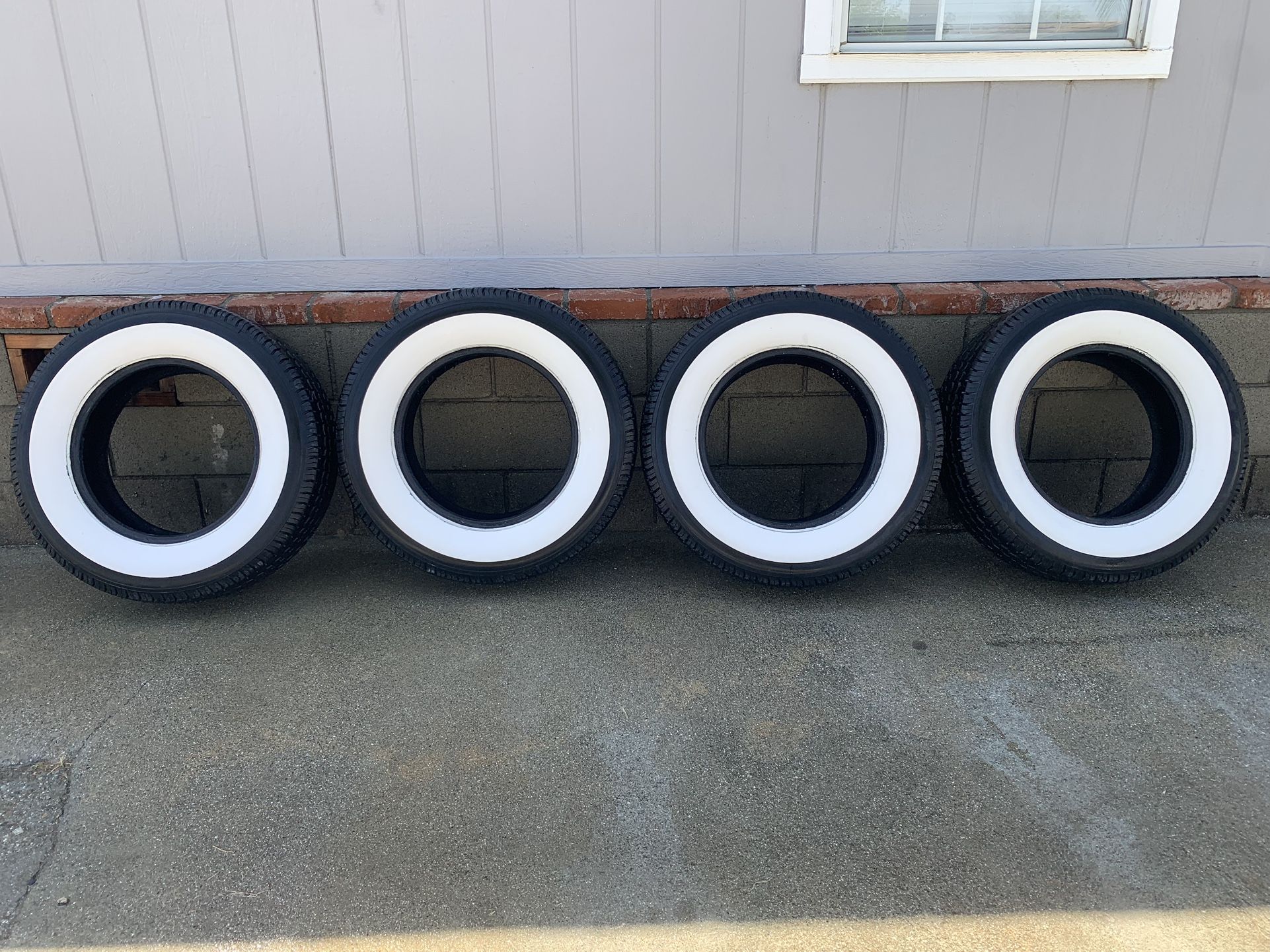 Whitewall Tires Goodyear for Sale in Wildomar, CA - OfferUp