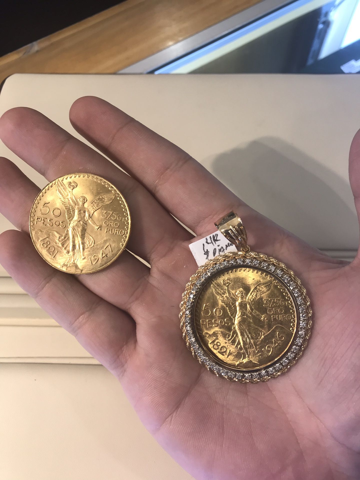 Centenario Con Diamantes