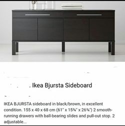 Ikea bjursta sideboard price store
