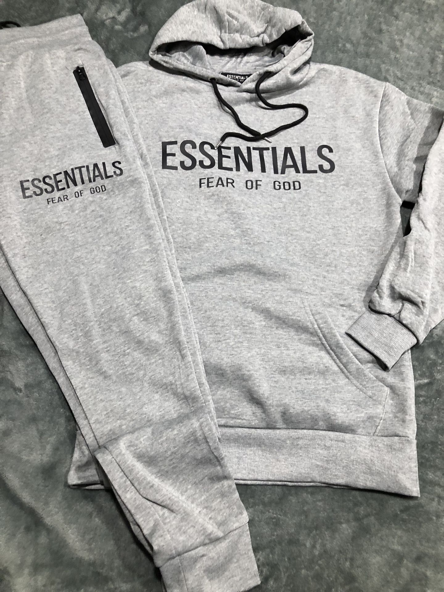 Gray essentials, sweatsuit S, M, L, XL, for Sale in Melrose, MA - OfferUp