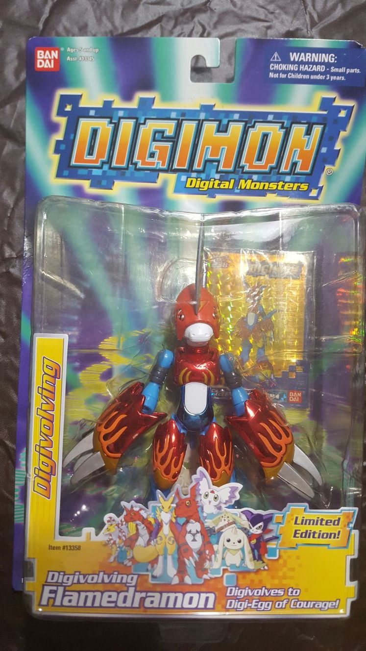 Flamedramon Action Figure