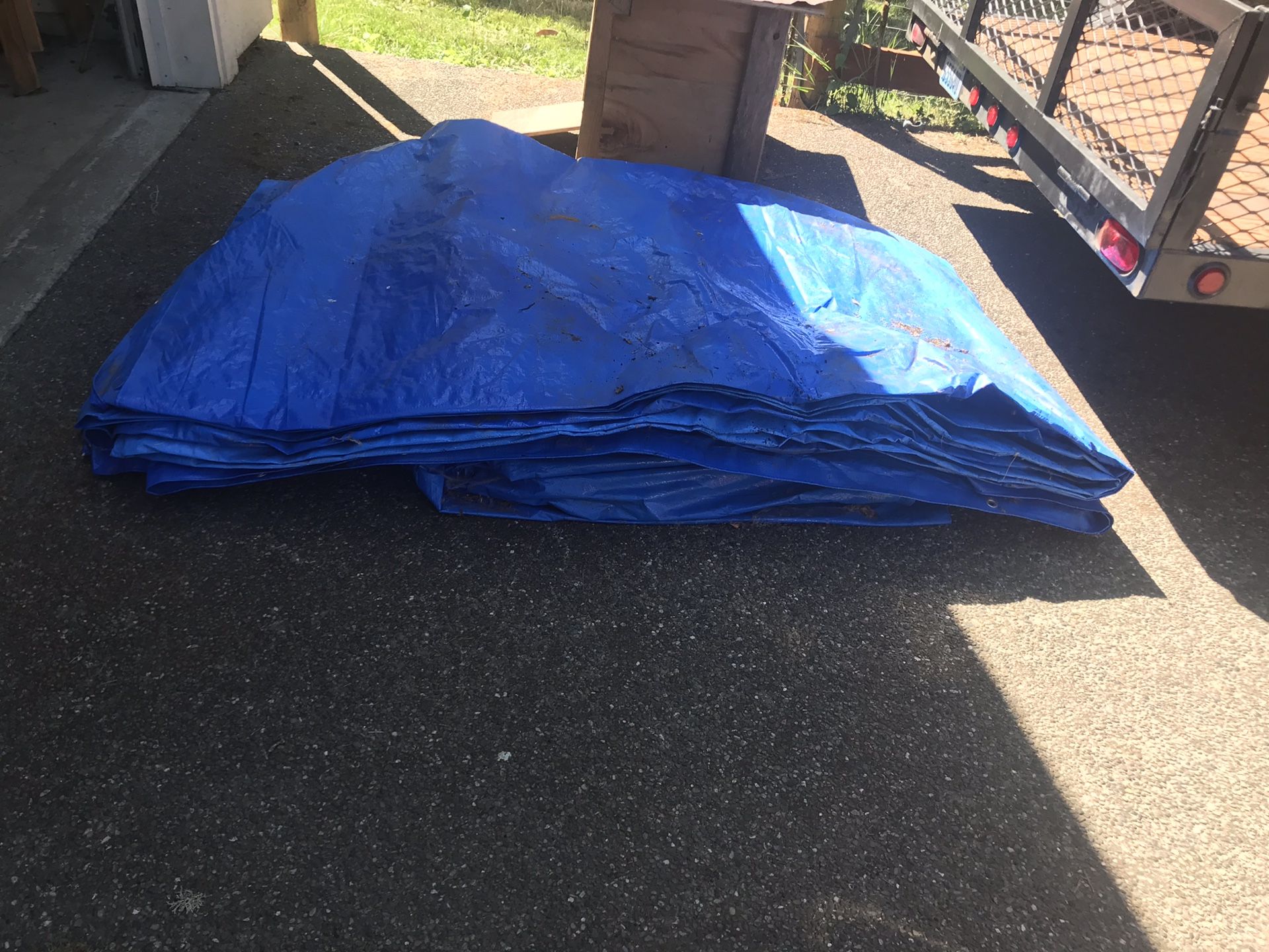 Extra large tarps (2) for Sale in Gig Harbor, WA - OfferUp