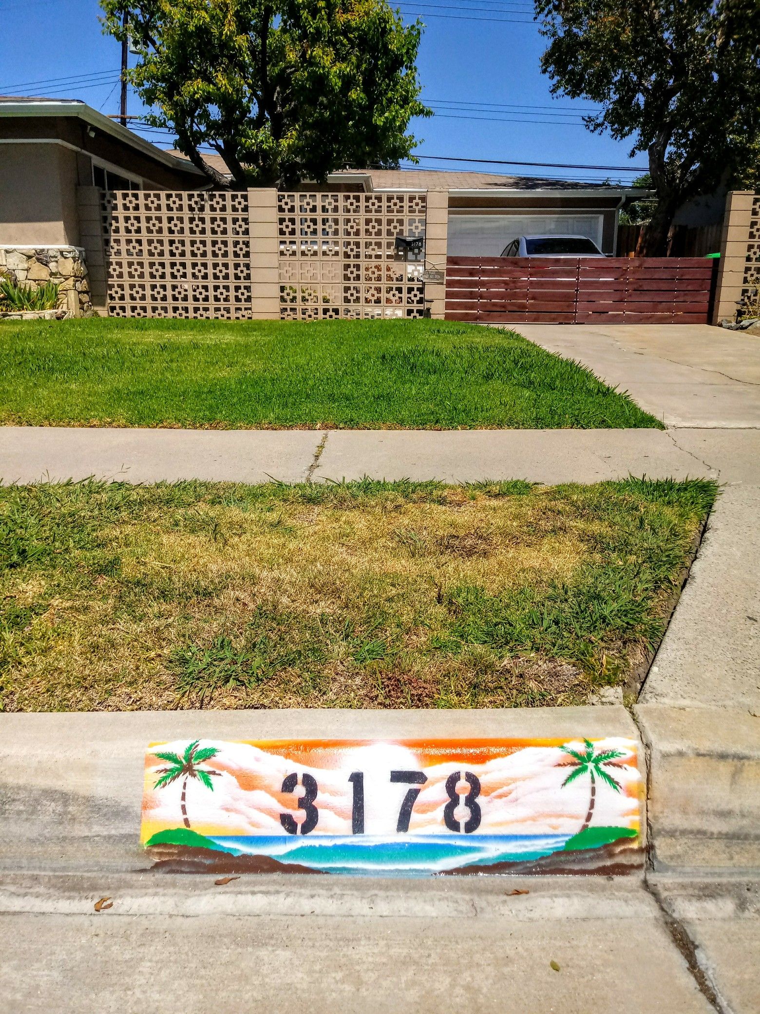 Wall art. For curb address. for Sale in Garden Grove, CA - OfferUp
