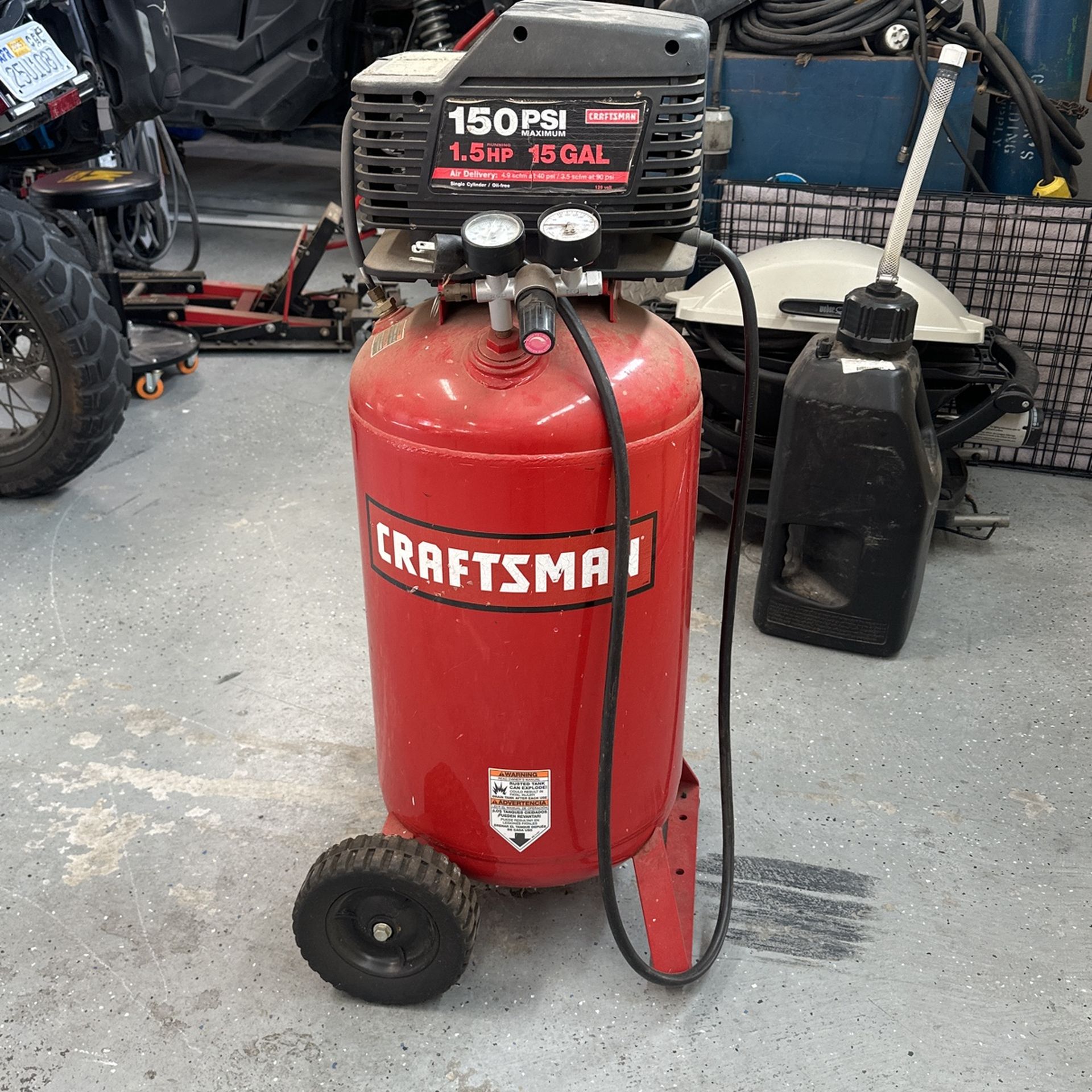 Craftsman Air Compressor 15 Gal
