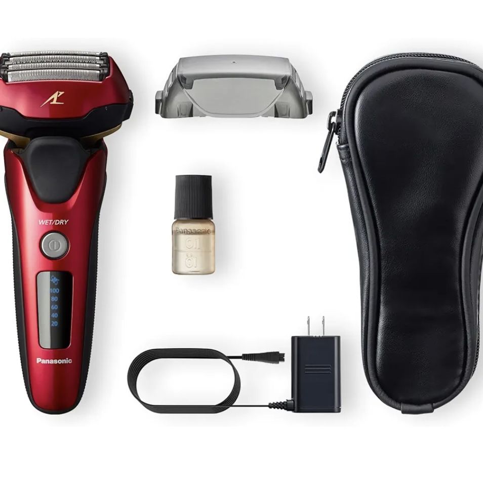 Panasonic ARC5 Electric Razor Wet Dry 5-Blade Electric Shaver ES-ALV6HR ...