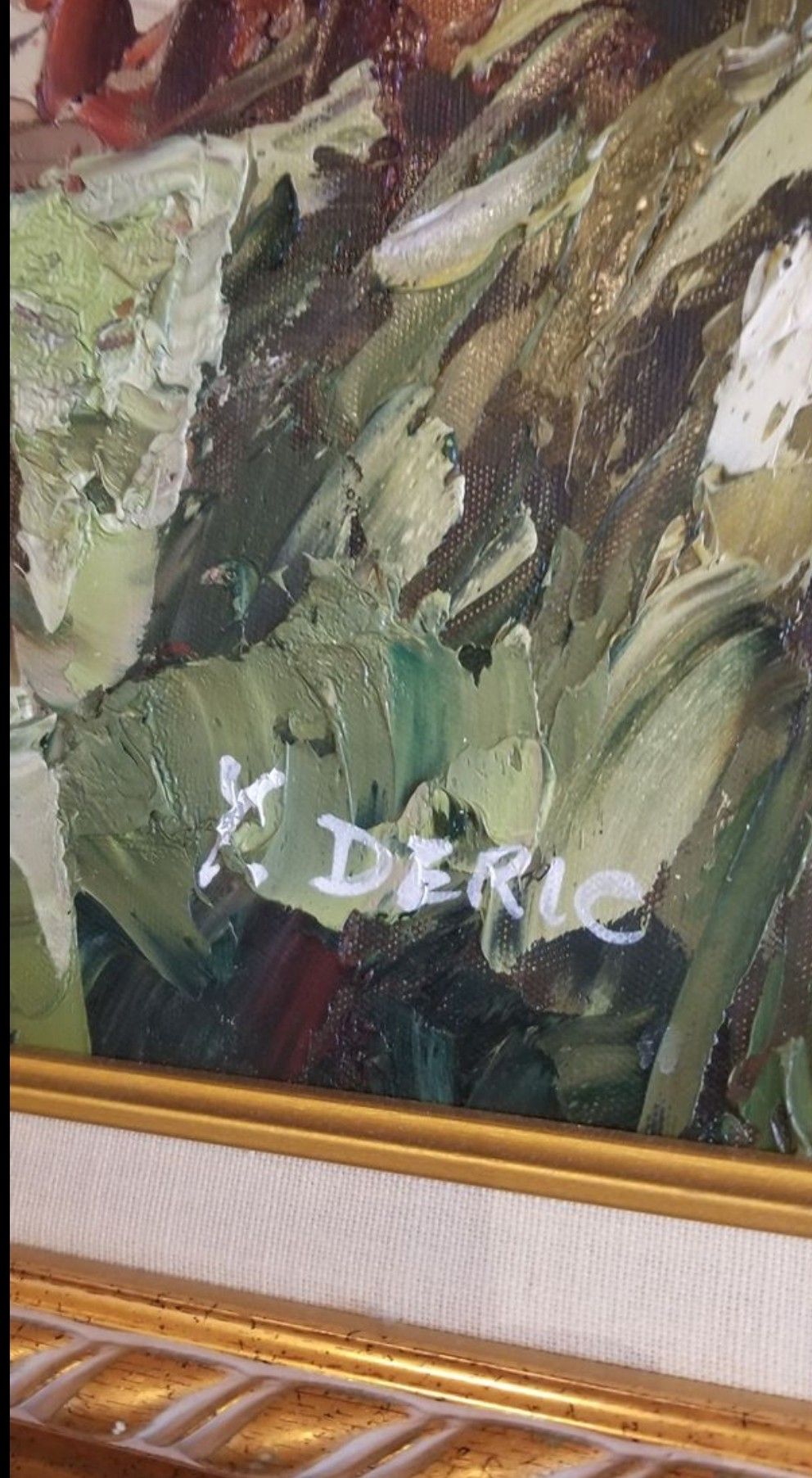 Beautiful oil painting impressionist hand painted by artist Y. Deric ...