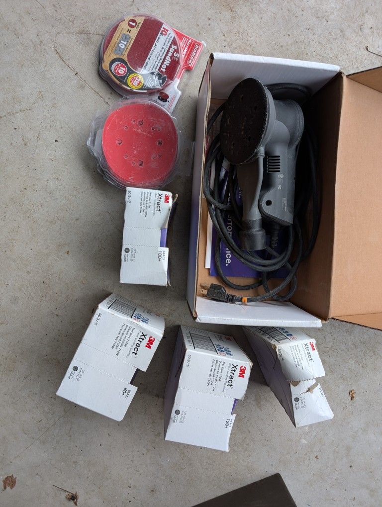 3M Extract 5" Orbital Sander for Sale in Maple Valley, WA - OfferUp