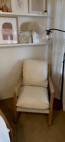 Boda Wood Arm Sling Chair Natural Project 62 for Sale in Los Angeles CA OfferUp