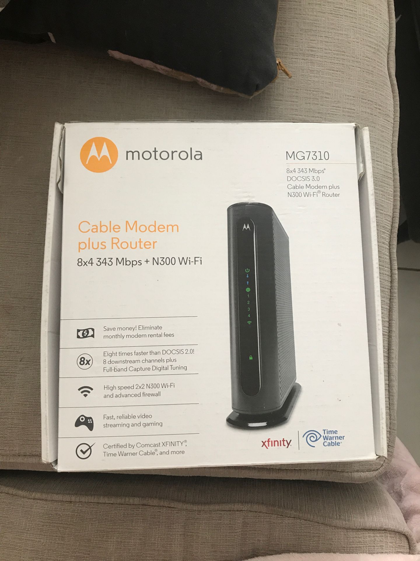 Motorola Cable Modem plus Router, MG7310 for Sale in Miami Beach, FL ...