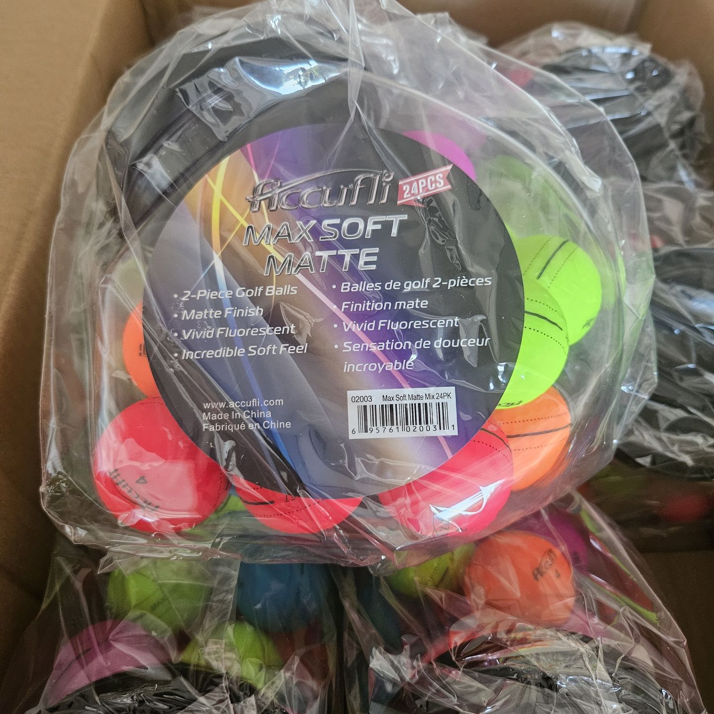 ACCUFLI Max Soft Golf Balls for Sale in Phoenix, AZ - OfferUp