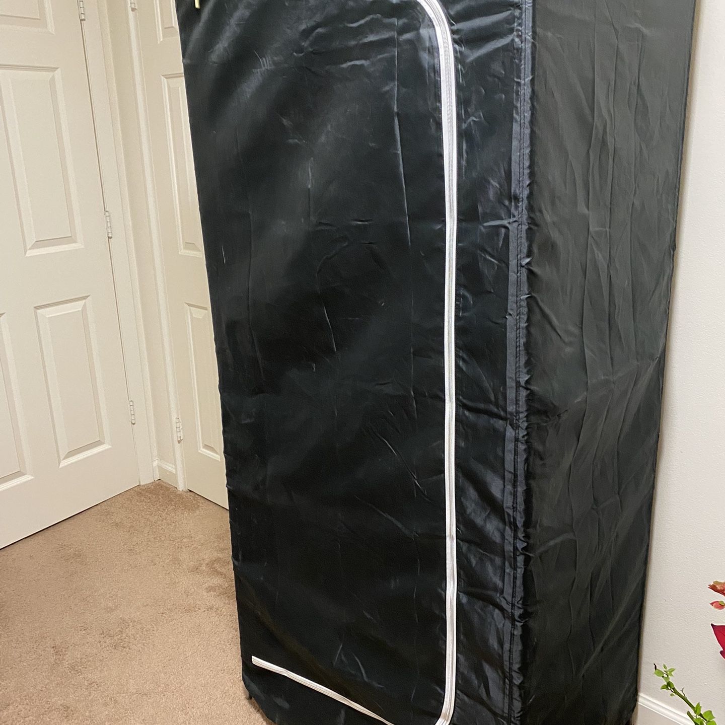 Ikea Breim Wardrobe White Pop Up Closet for Sale in Stamford CT OfferUp