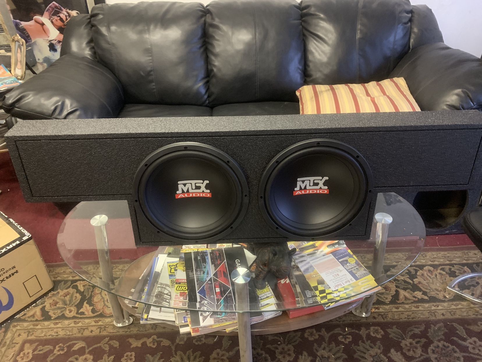 Mtx Car Audio . 12 Inch Car Stereo Subwoofers Chevy Gmc Extra Cab Truck ...