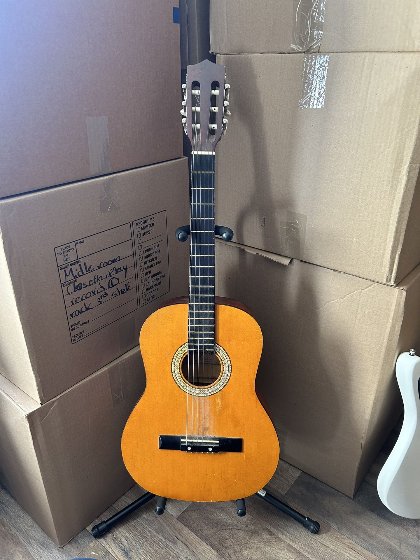 1970s/80s Angelica Acoustic Guitar Beginner Relic for Sale in Fontana ...