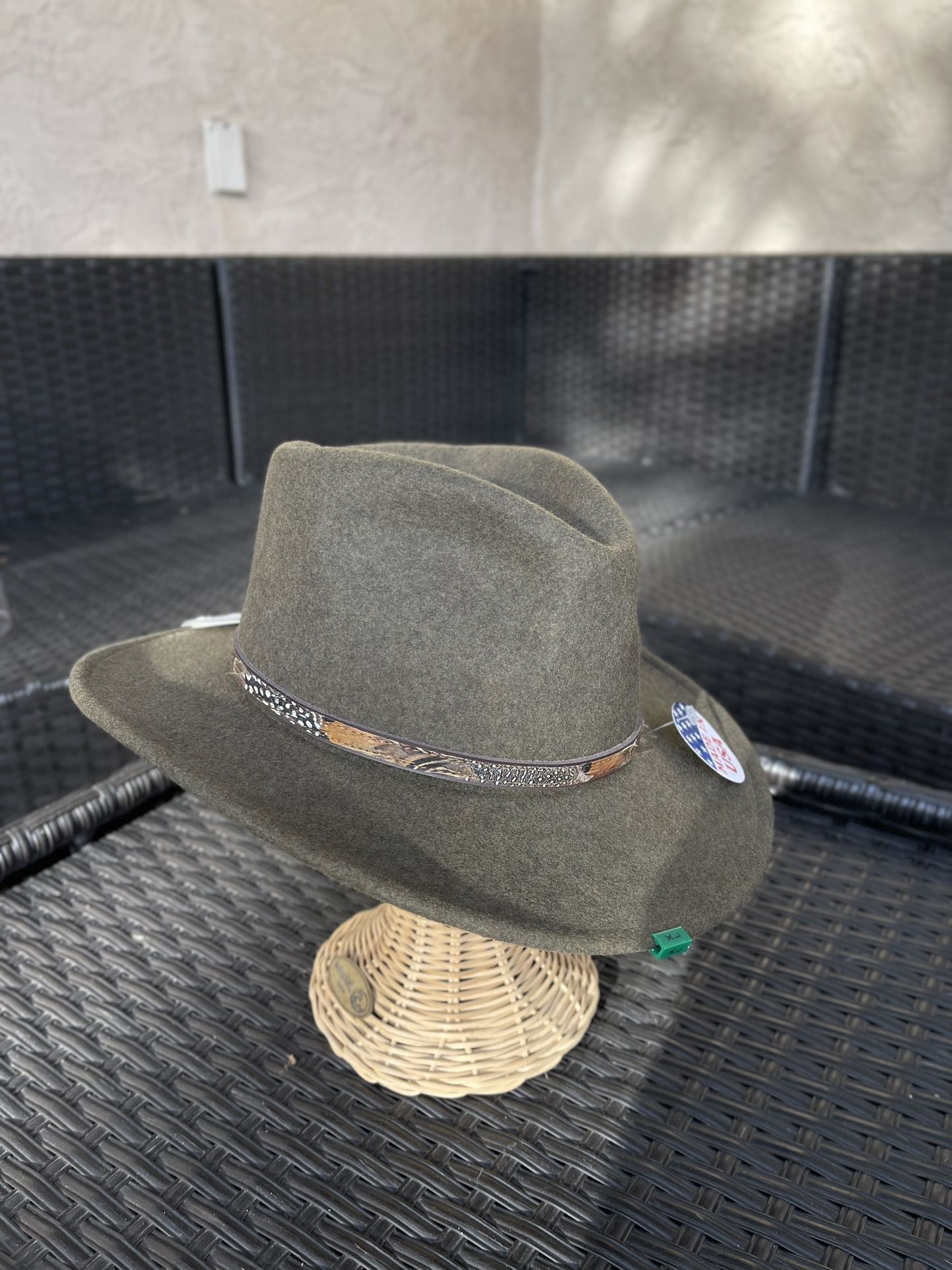 Stetson Wool Felt Outback - Loden - XL - $60 for Sale in La Mesa, CA ...
