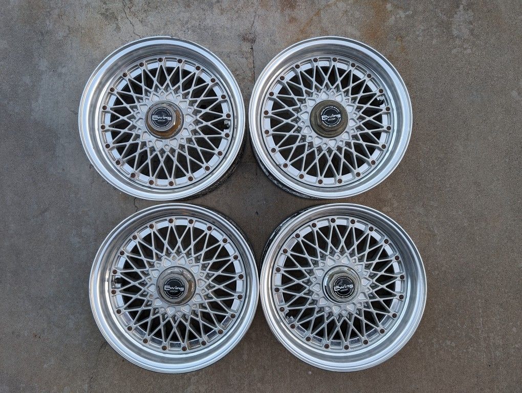 JDM Work Ewing Mesh Wheels Enkei SSR Epsilon BBS Mugen Volk Racing for ...