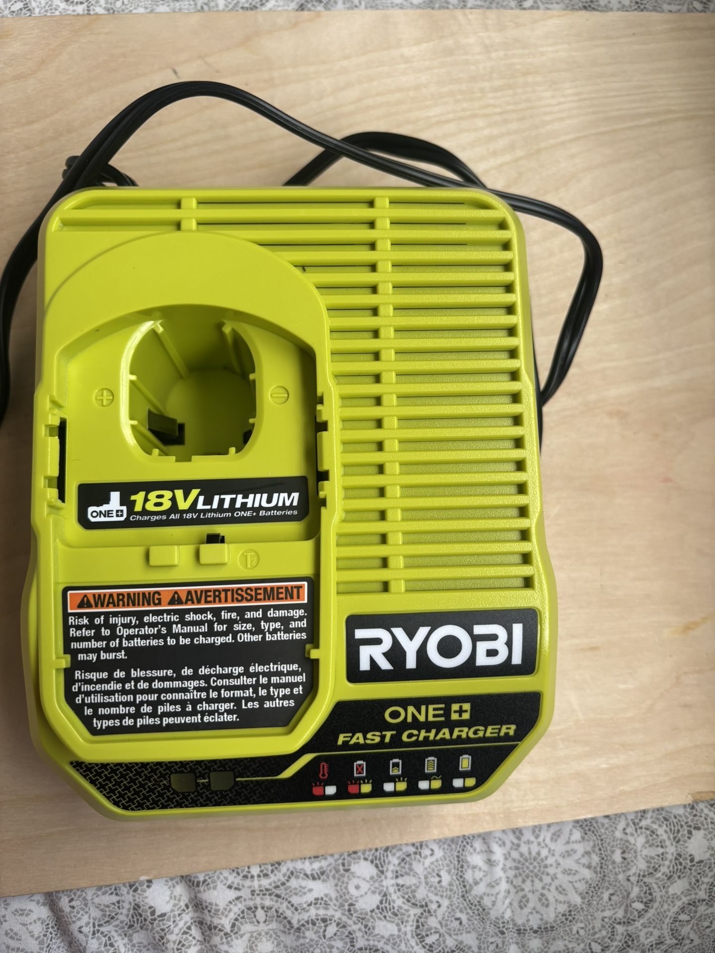 Ryobi fast battery charger for Sale in Irving, TX - OfferUp