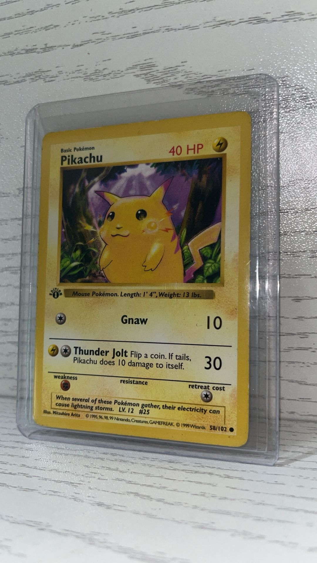 Mint Shadowless First Edition Pikachu. for Sale in Muncie, IN - OfferUp