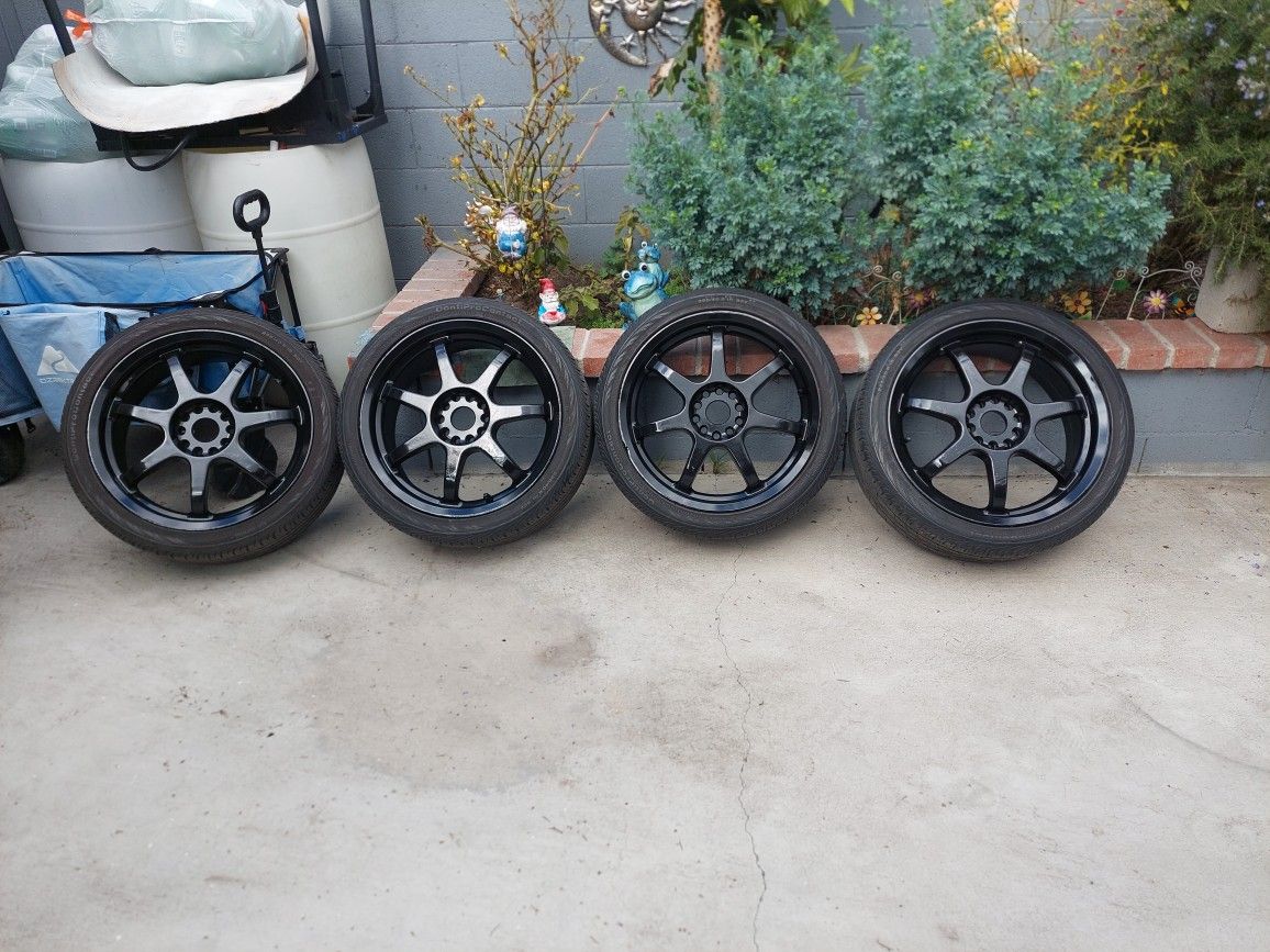 18" Inch Rims And Tires for Sale in Los Angeles, CA - OfferUp