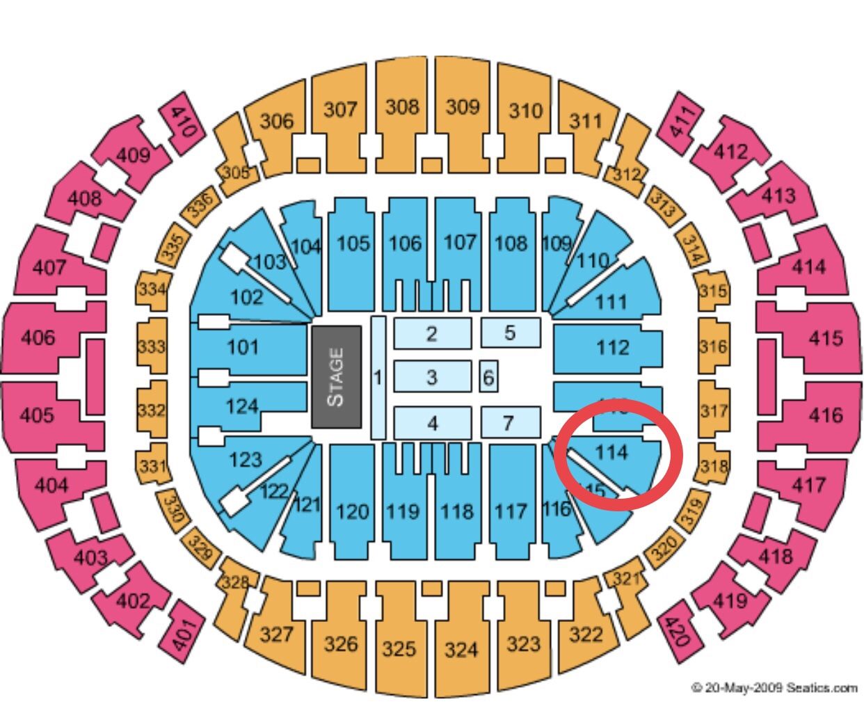 American Airlines Arena Seating Chart