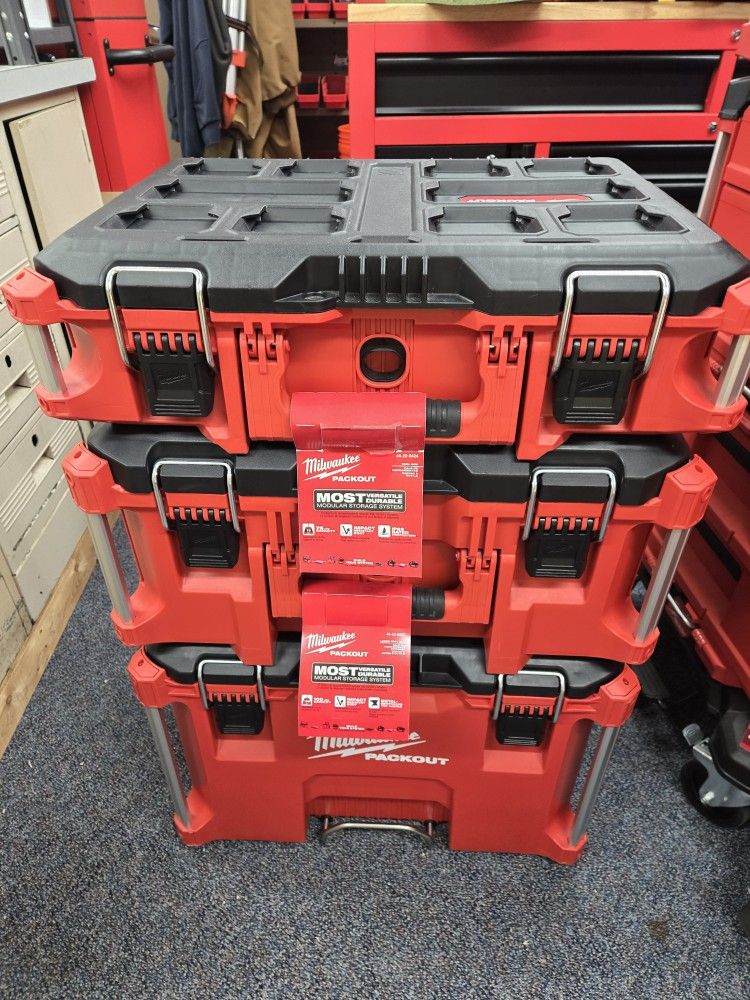 Milwaukee 3pc Packout Set for Sale in Rowlett, TX - OfferUp