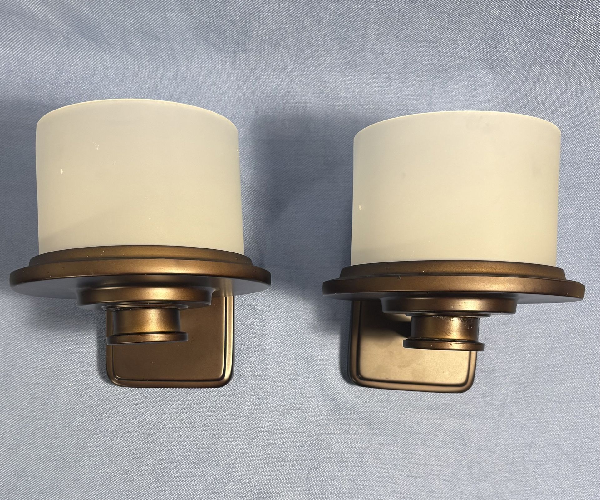 Hampton Bay Rubbed Bronze Wall Sconces for Sale in Atlanta, GA - OfferUp