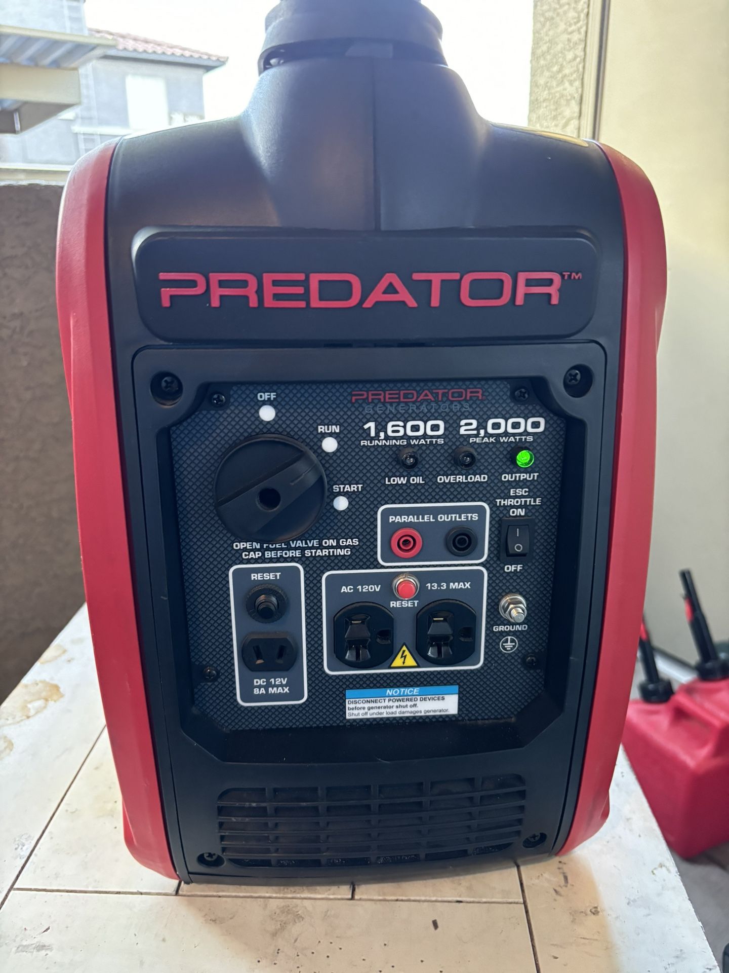 Predator 2000 Generator - Like Brand New for Sale in Enterprise, NV - OfferUp