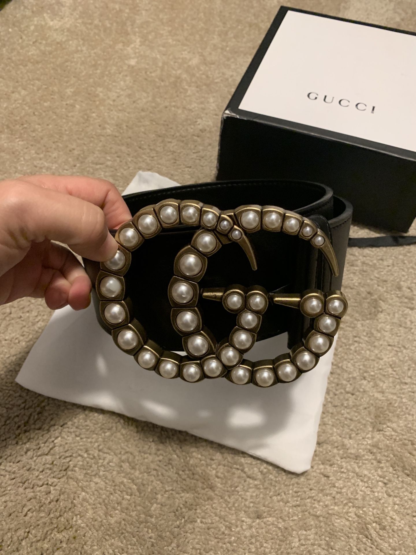 Gucci belt big gg for Sale in Glendale, CA - OfferUp