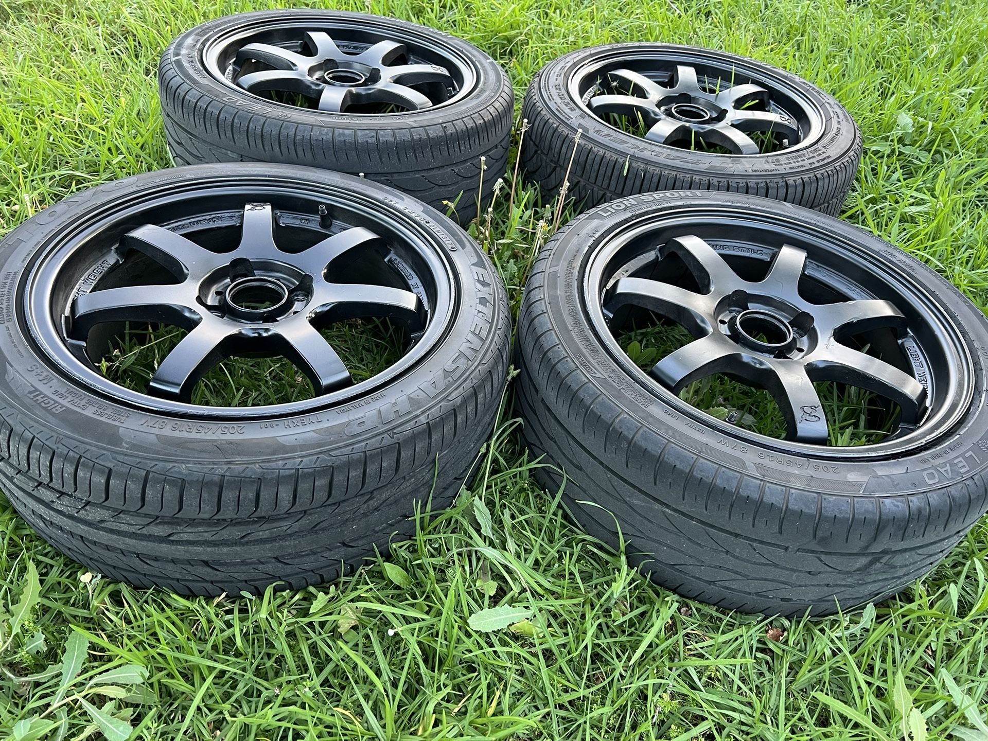 16x7 +38 Gram light 57s 4x100 Rays 16 Inch Rims for Sale in Fontana, CA ...